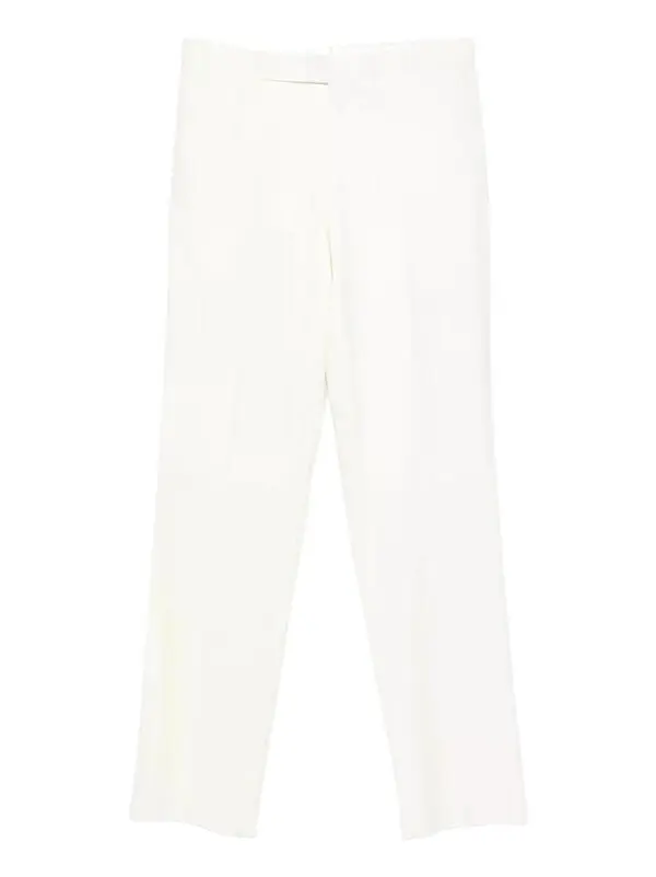 LARDINI Wool Trousers - White