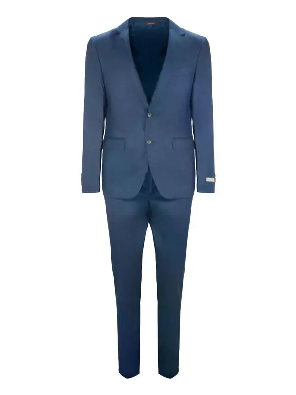 Canali Single-breasted Suit - Blue
