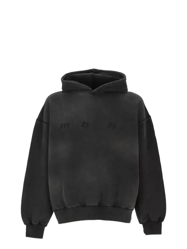 MISBHV Washed-effect Hoodie - Black