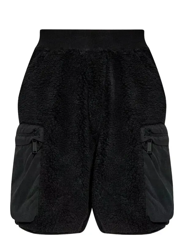 Dsquared2 Fleece Cargo Shorts - Black