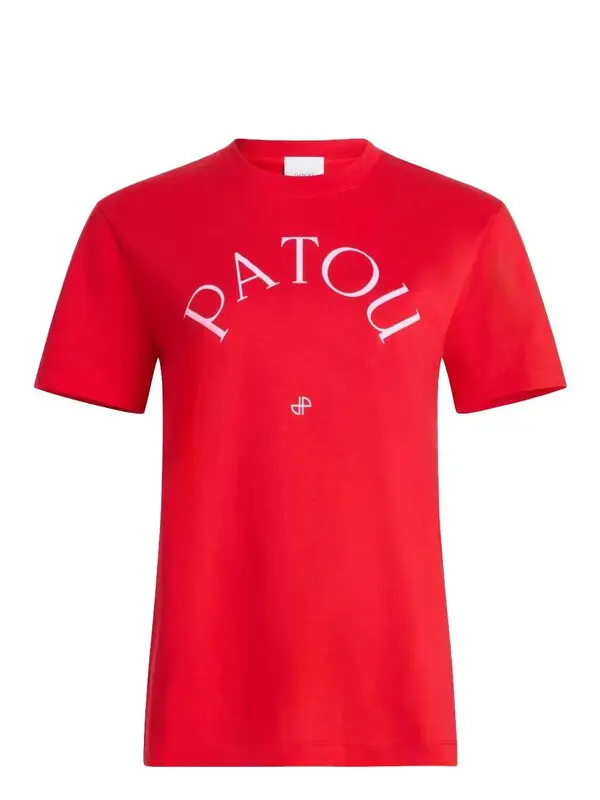 PATOU Logo T-shirt - Red