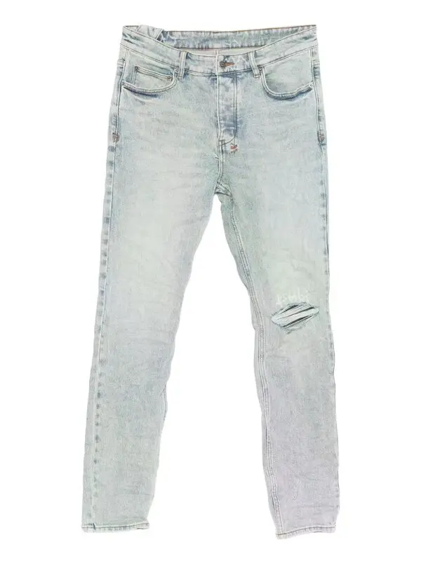 Ksubi Distressed-detail Jeans - Blue