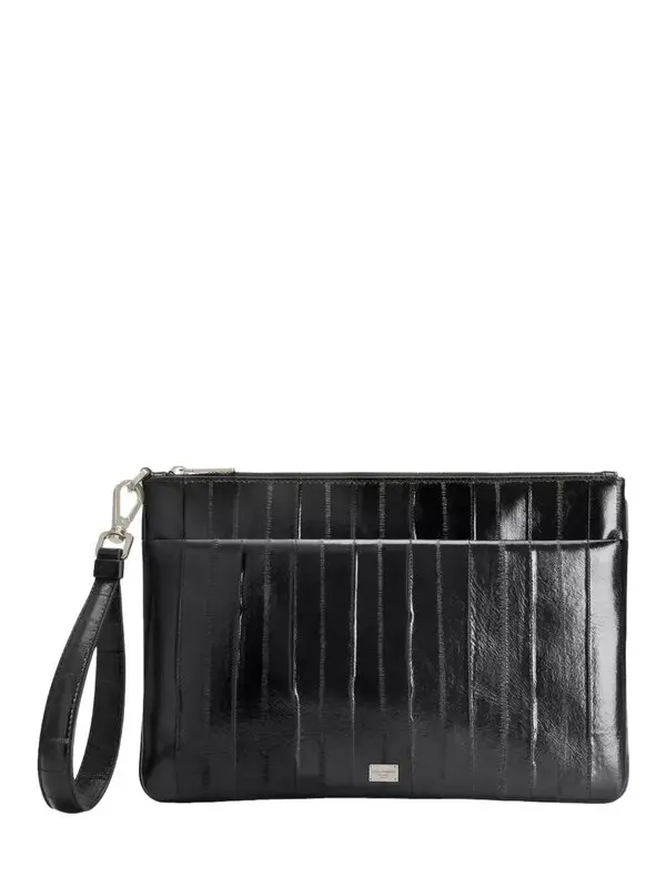 Dolce & Gabbana Zip-fastening Clutch - Black