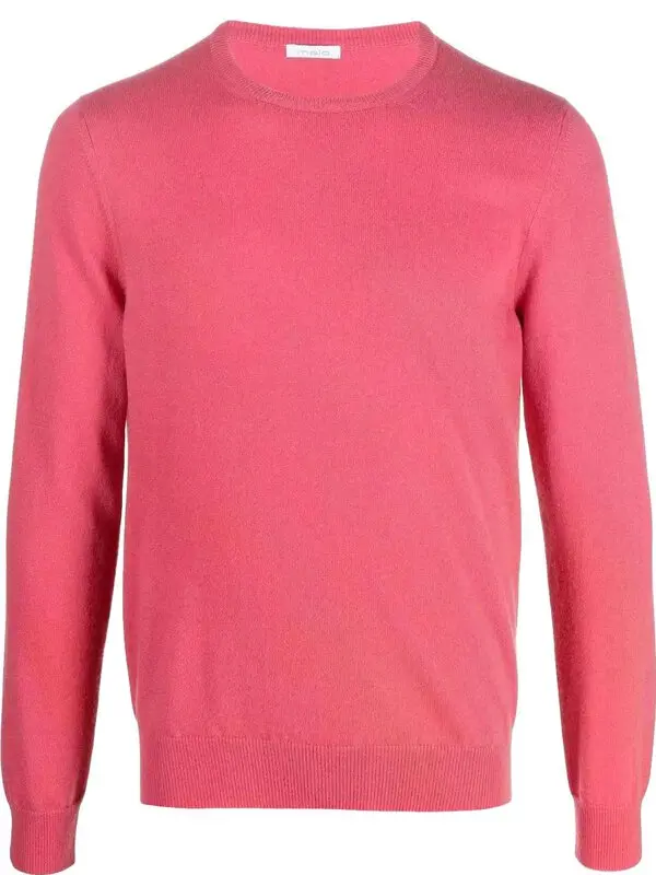Malo Fine-knit Cashmere Jumper - Pink