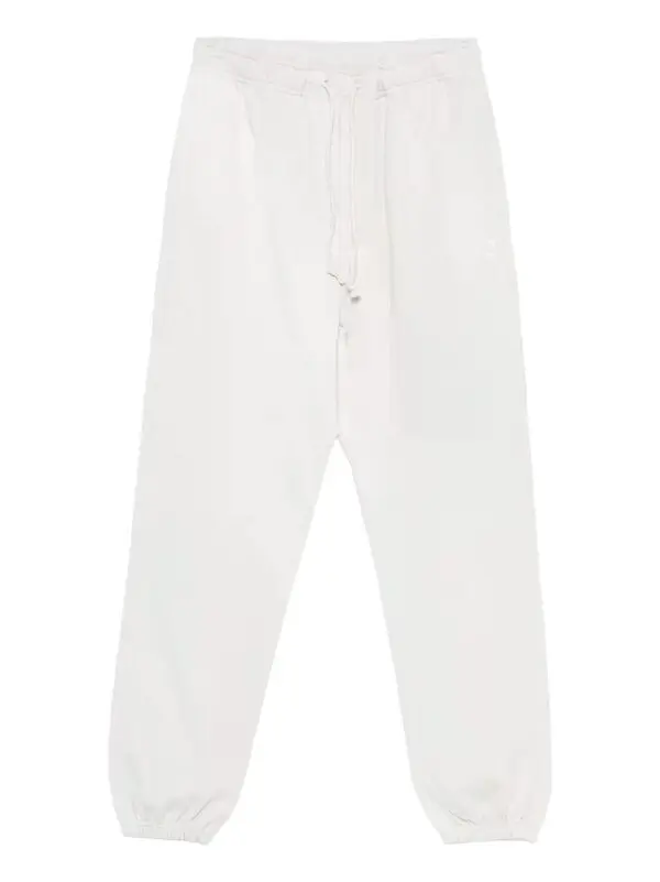 Y3 Elastic-cuffed Drawstring Trousers - Neutrals