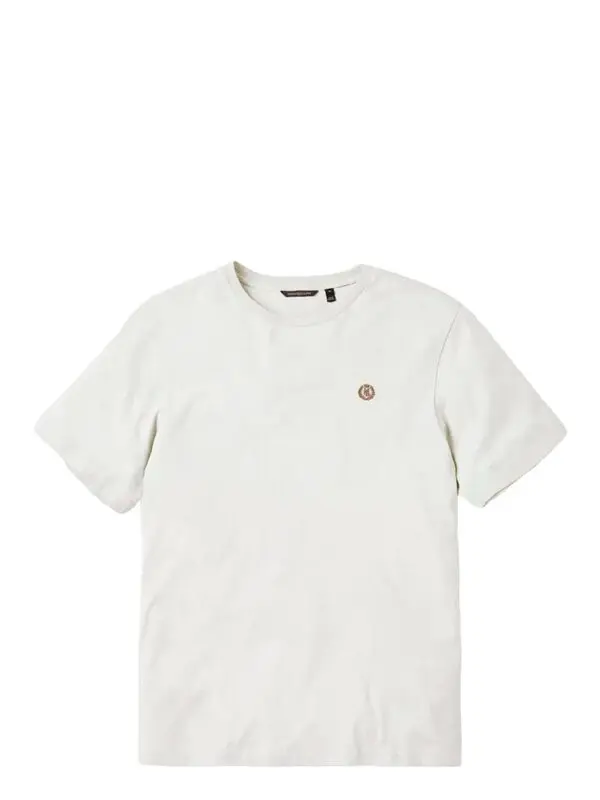 HENRI LLOYD Embroidered-logo T-shirt - White