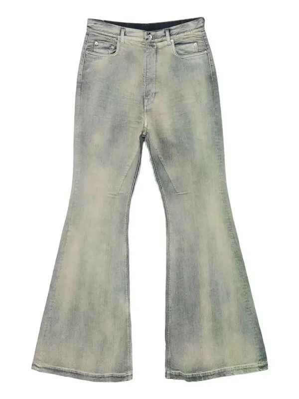 Rick Owens Bolan Bootcut Jeans - Blue