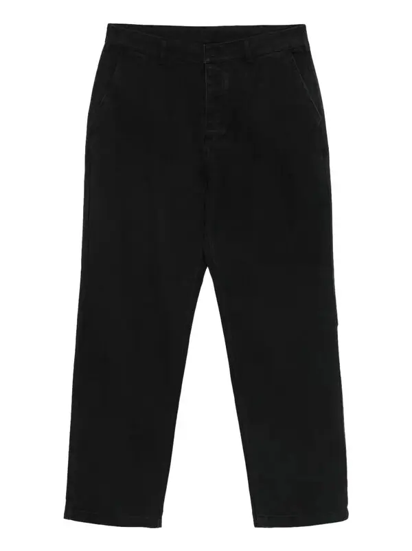 Ksubi Rival Pocket-detail Chino Trousers - Black