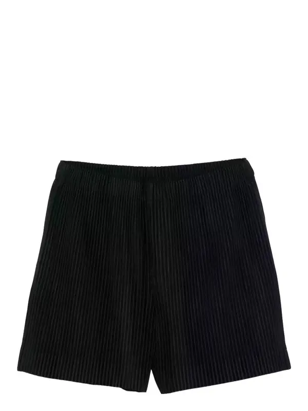 Issey Miyake Plissé Shorts - Black