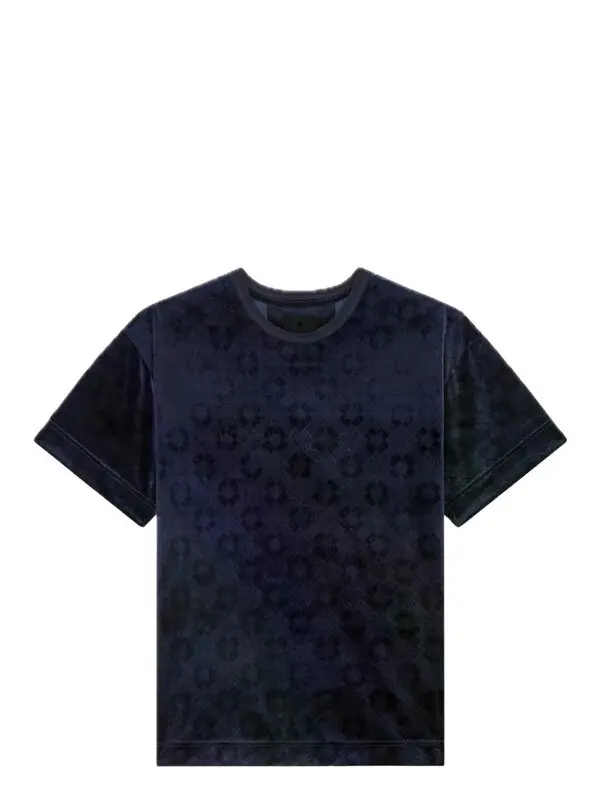 Givenchy Embossed-logo T-shirt - Blue