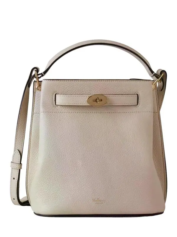 Mulberry Islington Clasp-fastening Bucket Bag - Neutrals