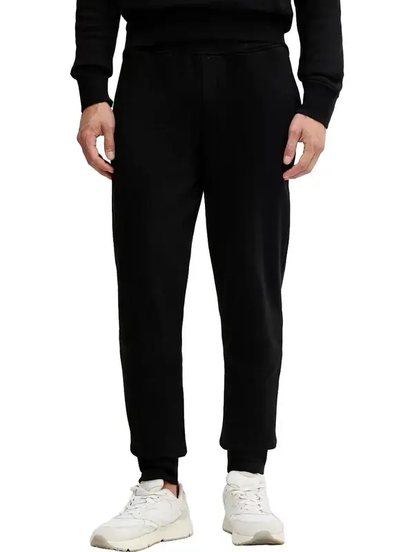 TRUSSARDI Embroidered Joggers - Black