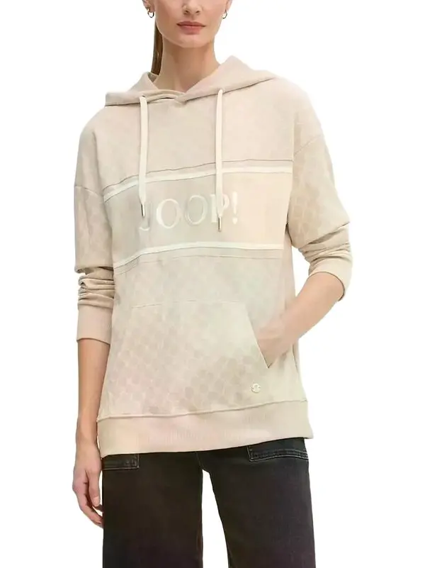 JOOP! Monogram-pattern Hoodie - Neutrals