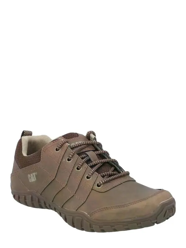 CATERPILLAR Lace-up Mesh Low-top Sneakers - Brown
