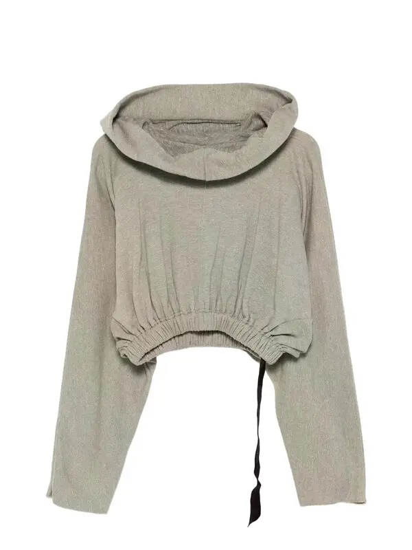 Rick Owens Drawstring Hoodie - Grey