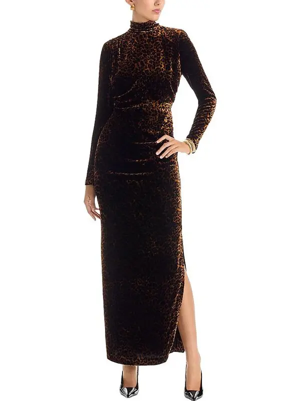 Elie Tahari Levana Dress - Velvet Leopard