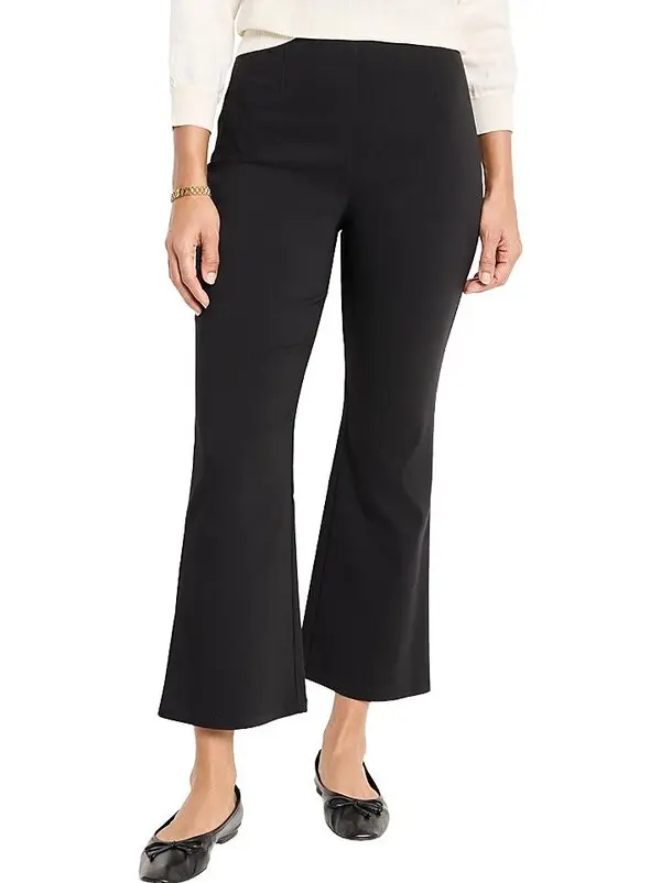 NIC+ZOE Bootcut Wonderstretch Pants - Black Onyx