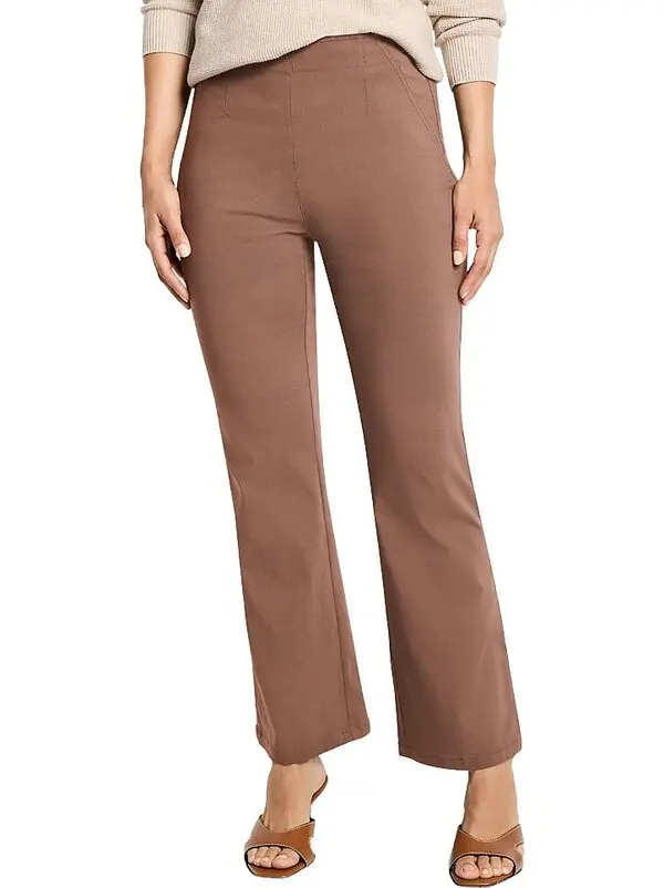 NIC+ZOE Bootcut Wonderstretch Pants - Cocoa