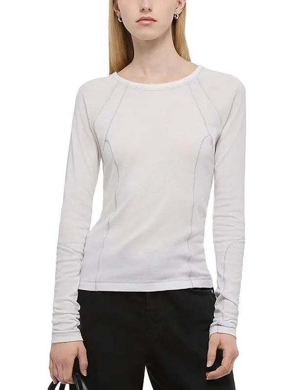 Helmut Lang Raglan Top - Optic White