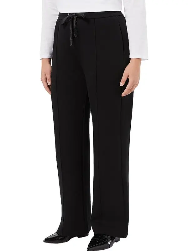 Marina Rinaldi Albore Jersey Trousers - Black