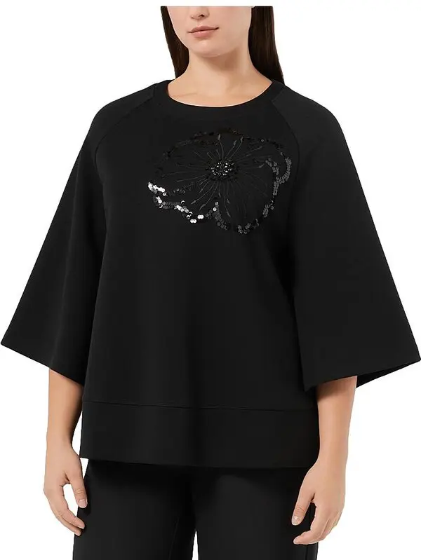 Marina Rinaldi Roen Sweatshirt - Black