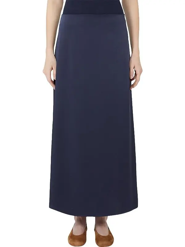Max Mara Angelo Maxi Skirt - Navy