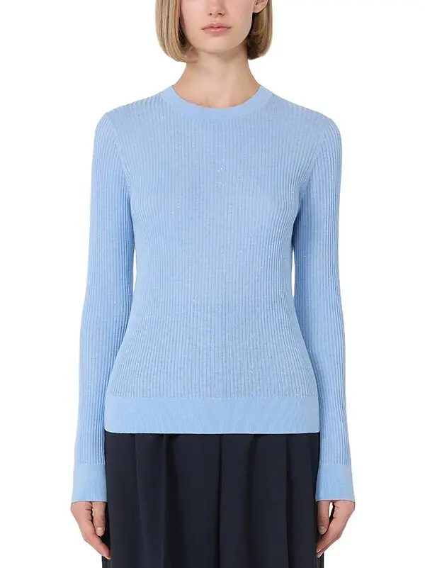Max Mara Marabu Sweater - Light Blue