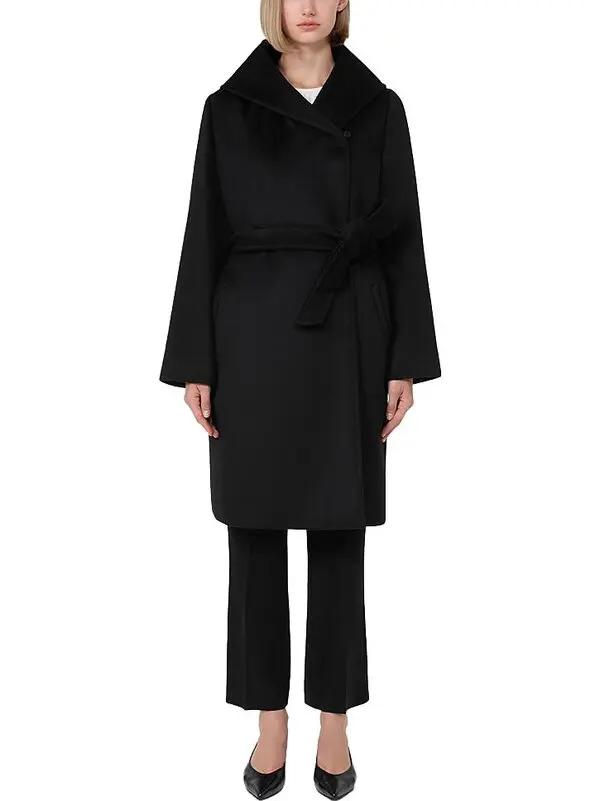 Max Mara Newmang Coat - Black