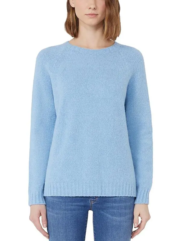 Max Mara Ghiacci Crewneck Sweater - Light Blue