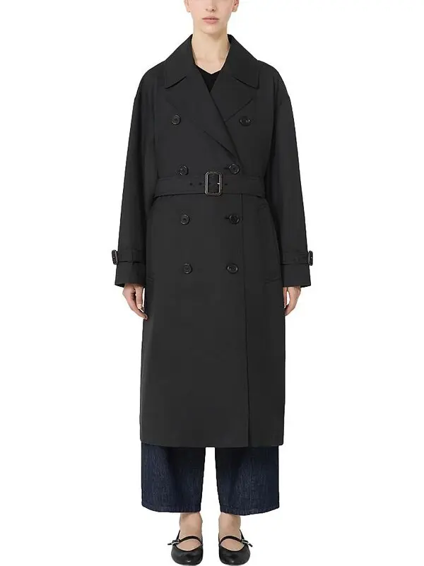 Max Mara Fiorito Raincoat - Black
