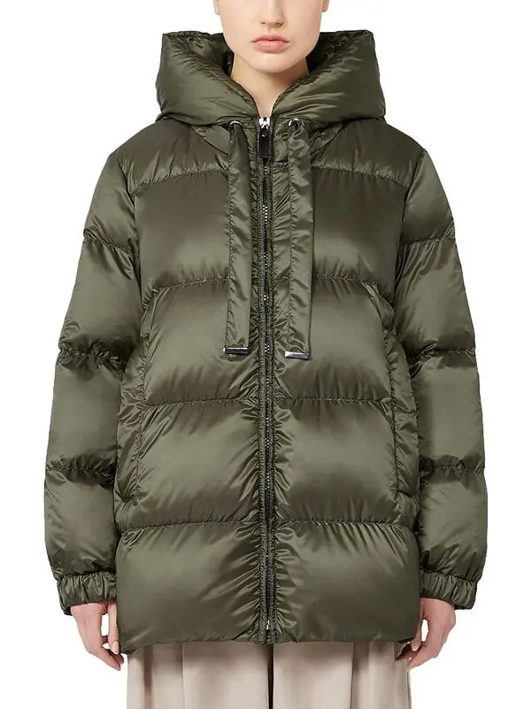 Max Mara Seia Quilted Jacket - Kaki