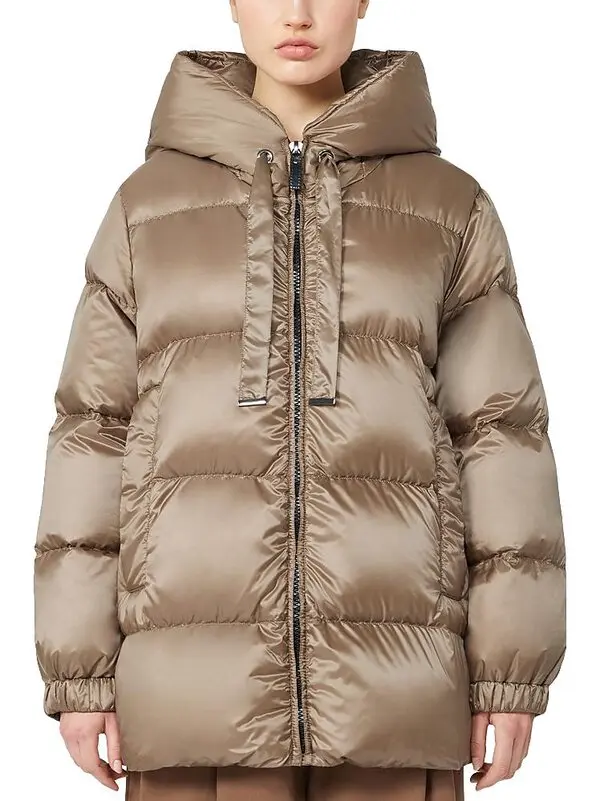 Max Mara Seia Quilted Jacket - Brown
