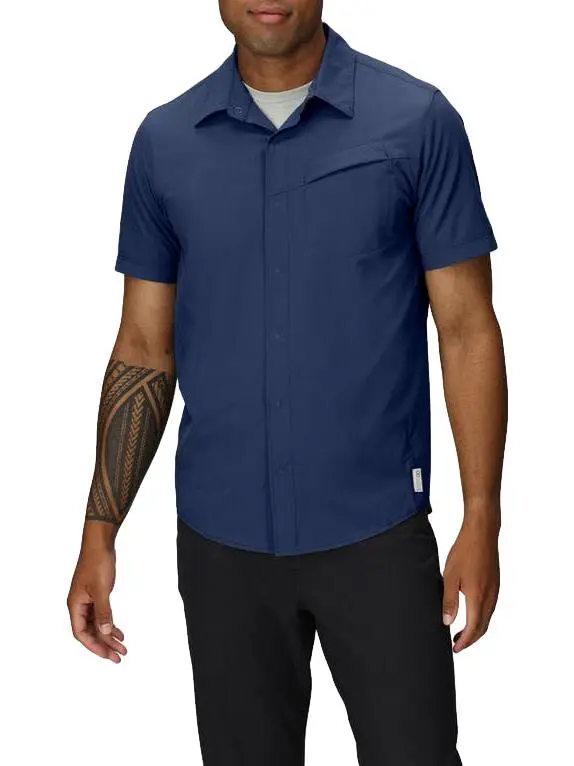 OUTDOOR RESEARCH Astroman Short Sleeve Sun Shirt - Cenote