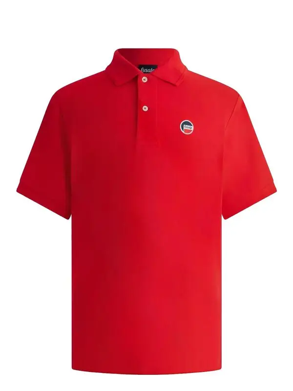 Fusalp Gerlo Cotton Polo Shirt - Red
