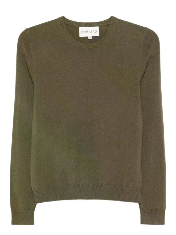 Eric Bompard Round-neck Cashmere Sweater - Green