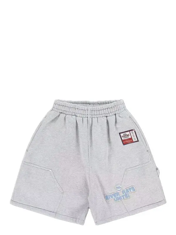 PAL SPORTING GOODS River Rats Double-knee Track Shorts - Grey