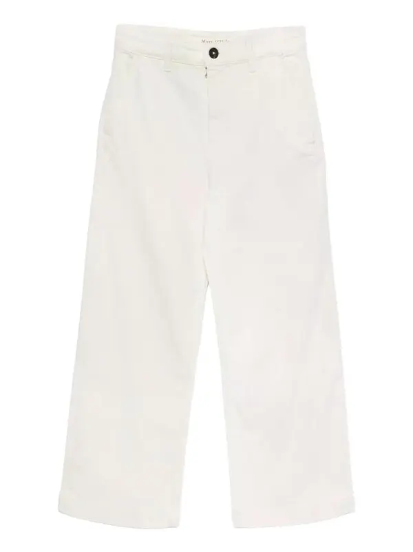 Marc O'polo Cuffed Trousers - Neutrals