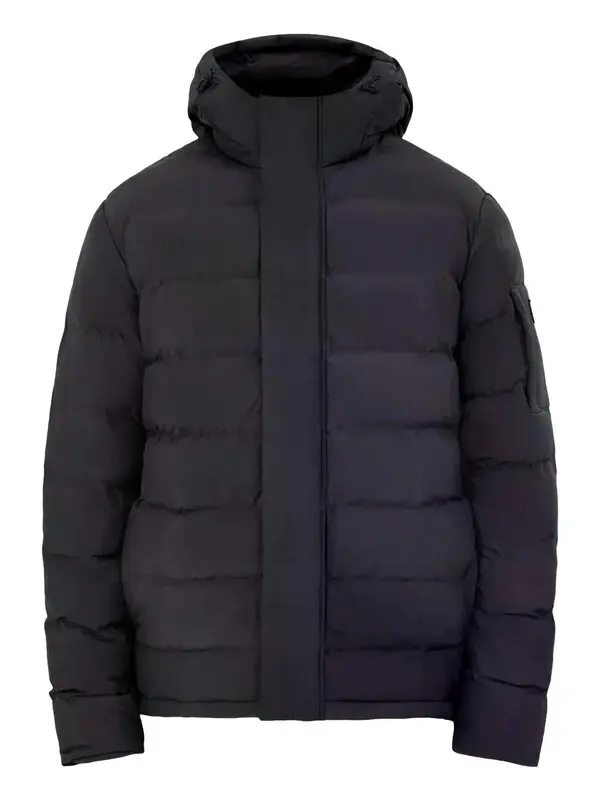 Barbour Hooded Quilted Jacket - Black
