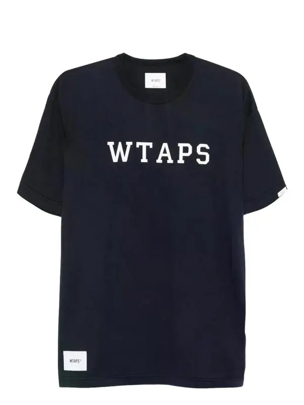 WTAPS Academy 01 Logo T-shirt - Blue