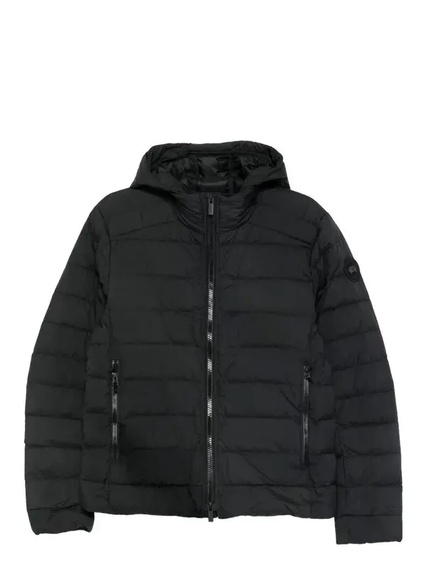 Canada Goose Crofton Quilted Hooded Jacket - Black
