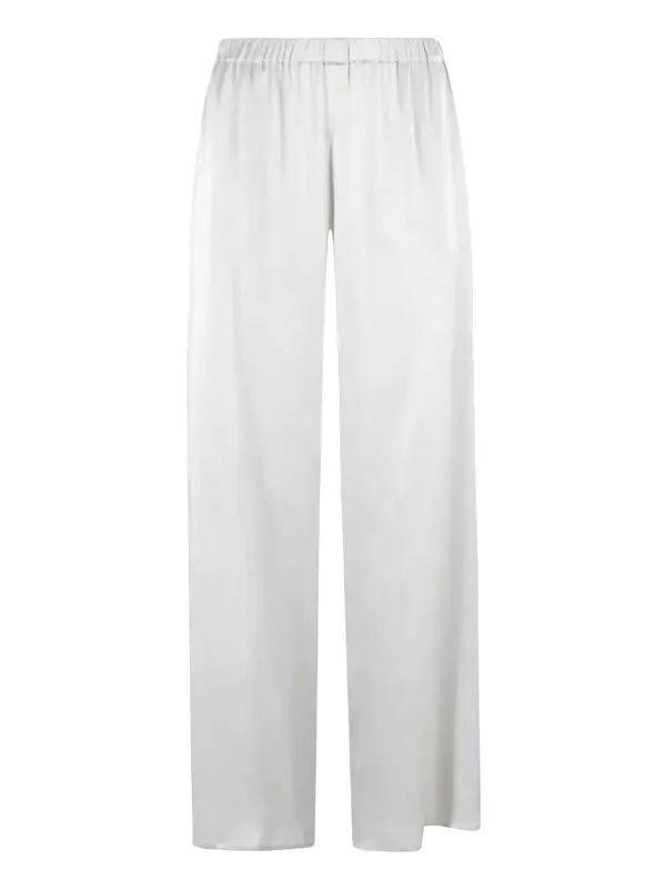 Antonelli Firenze Elastic-waist Straight Trousers - Grey