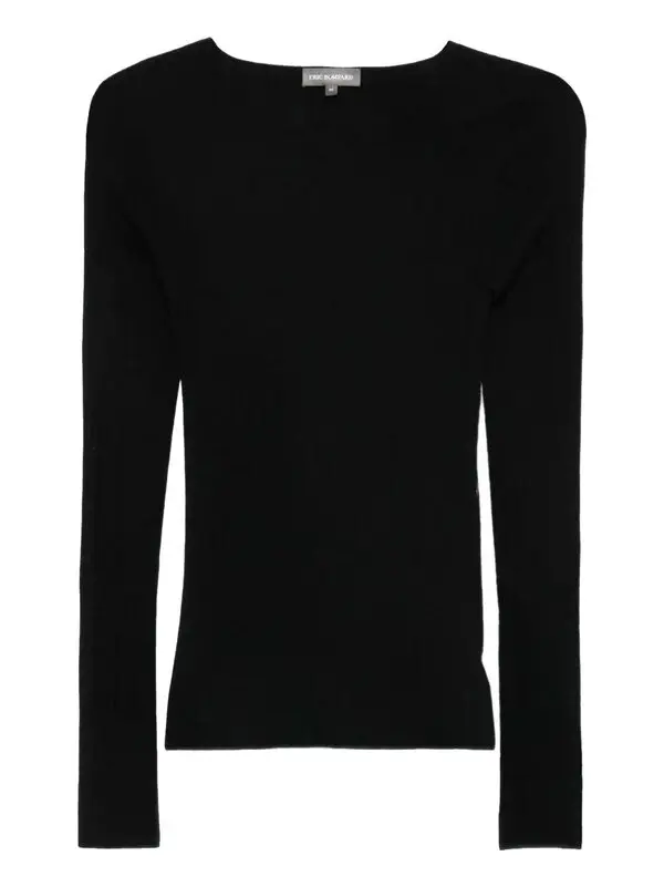 Eric Bompard Crew-neck Sweater - Black
