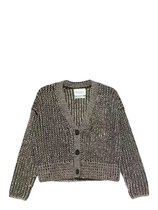 Marc O'polo Buttoned Knit Cardigan - Brown