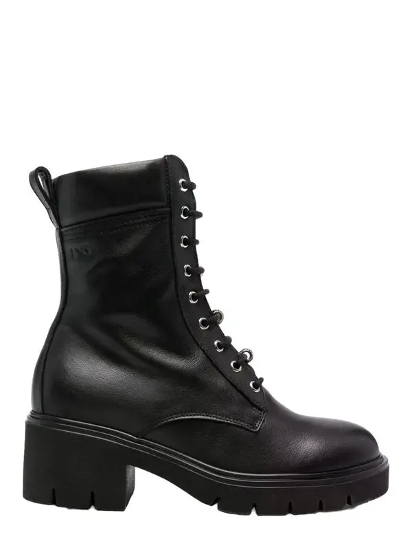NEROGIARDINI 55mm Lace-up Boots - Black