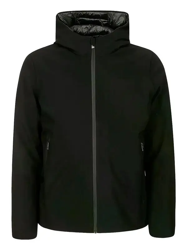 RRD Hooded Zip-front Jacket - Black