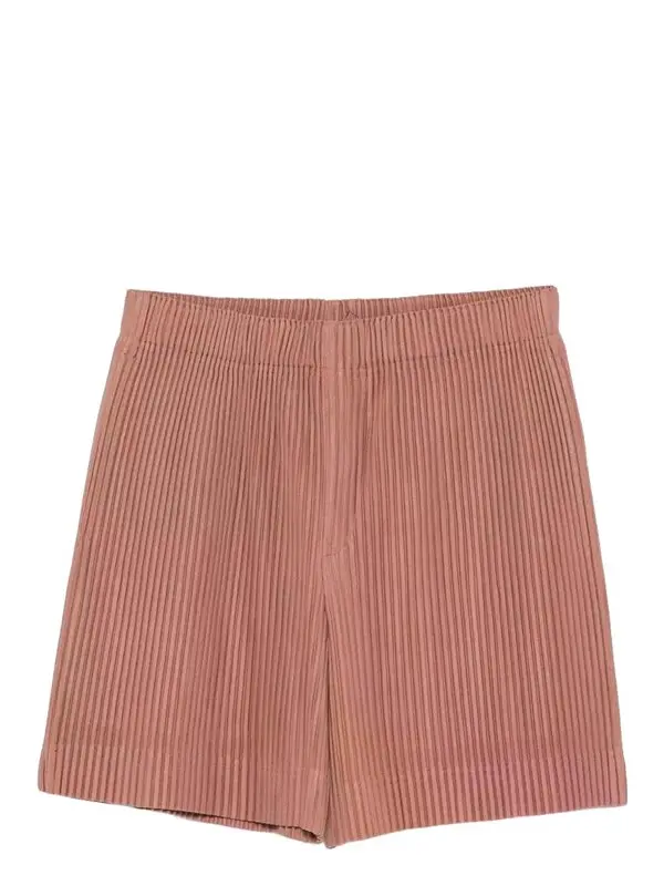 Issey Miyake Plissé Bermuda Shorts - Pink