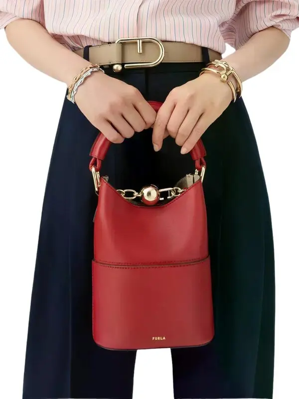 Furla Sfera Mini Top-handle Bag - Red