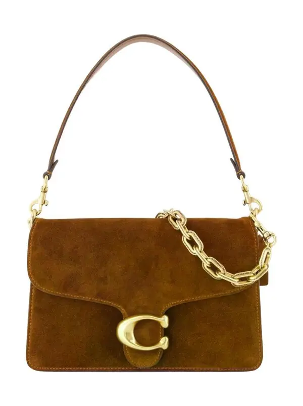 COACH Tabby Leather Shoulder Bag - Brown