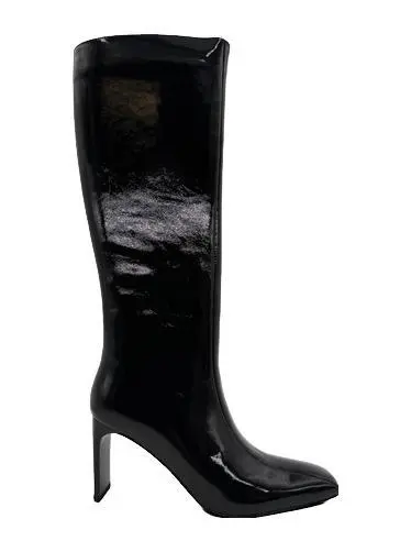 AMIE RAFA Mishel High Knee Boots - Black
