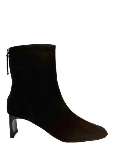 AMIE RAFA Harlow Suede Bootie - Brown